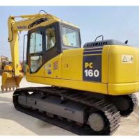 China Second Hand Komatsu PC160 Excavator with Original Hydraulic Pump in Good Condition for sale