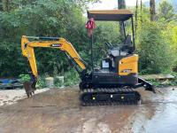 China Used SANY 16 Excavator With Original Hydraulic Valve And 0-2000 Working Hours for sale