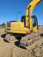 China 13T Second Hand Medium Sized Komatsu PC130 Excavator Operating Weight 12600 Komatsu for sale