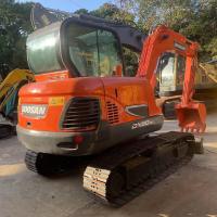 China High Slope Efficiency Used Doosan Excavator DX60 Super With 38.9kW And Original Color for sale