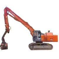 China 55T Second-hand Hitachi Excavator ZAXIS 550 Pile Driver with 3.3m3 Bucket Capacity for sale