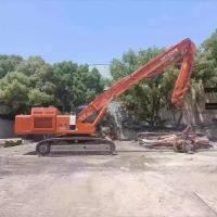 China 55T Second-hand Hitachi Excavator ZAXIS 550 Pile Driver with 3.3m3 Bucket Capacity for sale
