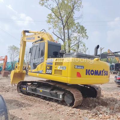 China Second Hand Excavator PC200-8 Komatsu 200 20 Tons with Original Hydraulic Cylinder for sale