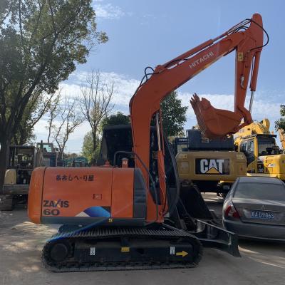 China Japan 6 Ton Hitachi ZX60 Used Excavator Hydraulic Excavator Crawler Second Hand Digger for sale