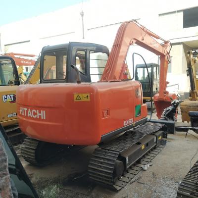 China Hitachi EX60 Used Excavator Mini Digger Machine in Good Condition 6000 KG Weight for sale