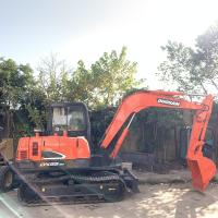 China Doosan DX75 DH80 Mini Excavator Original Color Used Doosan DX55 Working Hours 0-2000 for sale