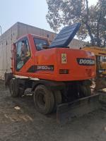 China Low Priced Doosan DH150W Excavator with Strong Power and Overall Soft Steel Design for sale