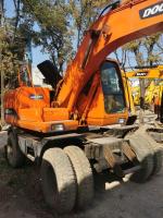 China Low Priced Doosan DH150W Excavator with Strong Power and Overall Soft Steel Design for sale
