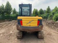 China Mini Used Volvo EC55 EC60 Tracked Excavator For Heavy Duty Work for sale