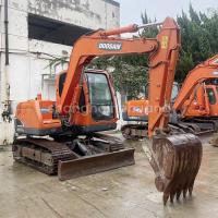 China Used Engineering Doosan DX75 Crawler Excavator With 7350kg Operating Weight for sale