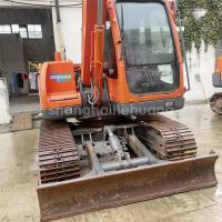 China Used Engineering Doosan DX75 Crawler Excavator With 7350kg Operating Weight for sale