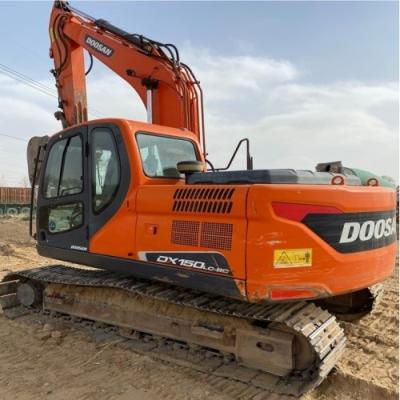 China 15T Second Hand Doosan DX150 with Original Hydraulic Pump from Top of Korea for sale