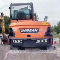 China Original Hydraulic Cylinder DOOSAN DX60w Wheel Excavator With 0.21m3 Bucket Capacity for sale