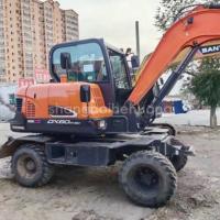 China Original Hydraulic Cylinder DOOSAN DX60w Wheel Excavator With 0.21m3 Bucket Capacity for sale