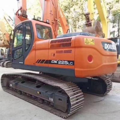 China Doosan DX225LC 22 Ton Digger Excavator with 21800 Weight and 0-2000 Hours in Good Condition for sale