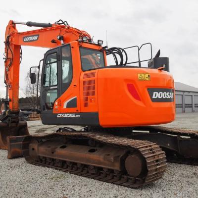 China Used Doosan Dx235lcr Excavator 1.05m3 Bucket Capacity Few Working Hours Made in Korea for sale