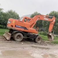 China Doosan DH150w Wheel Excavator Made in Korea with Low Machine Weight of 15 KG and Engine for sale