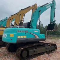 China Low Working Hours Original Kobelco SK200 Excavator for Your Construction Business for sale
