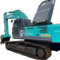 China 2019 Year Used Kobelco SK350 Excavator 35T Affordable SK 350 Second-hand Excavator for sale