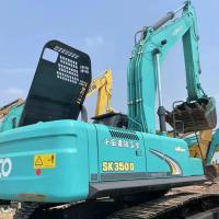 China Japan Made Kobelco SK350 Excavator Secondhand with 34700kg Operating Weight in 2020 for sale