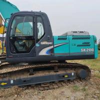 China 20600kg Operating Weight Original Color Used Kobelco SK200 Excavator SK300 SK350 SK330 for sale