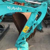 China Wonderful Performance 9.6KW Used Kubota U-15 Mini Crawler Excavator with Rubber Track for sale