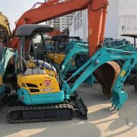 China Wonderful Performance 9.6KW Used Kubota U-15 Mini Crawler Excavator with Rubber Track for sale