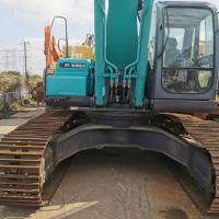 China Imported Japanese brand Kobelco 350 used crawler excavator 30 ton used large excavator for sale