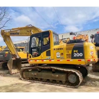China 110KW Original Color Japan Kumatsu Crawler Excavator PC200 with Original Parts for sale