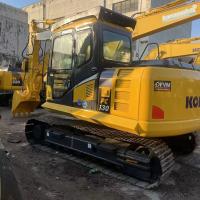 China Second Hand 13 Ton Komatsu PC130 Excavator with Original Color and Fuel-Saving System for sale