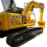 China Used Komatsu PC210LC Crawler Excavator with Low Working Hours and High Operating Weight for sale