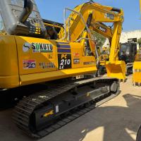 China Used Komatsu PC210LC Crawler Excavator with Low Working Hours and High Operating Weight for sale