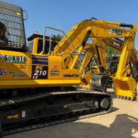 China Used Komatsu PC210LC Crawler Excavator with Low Working Hours and High Operating Weight for sale