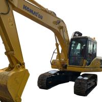 China Excavating 22 tons of durable hydraulic track type PC Komatsu 220 second-hand excavator at a low price and selling well for sale
