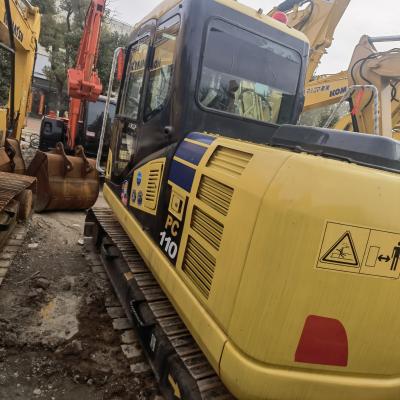 China Hydraulic Cylinder Original Japan Komatsu PC110 11Ton Used Excavator for sale