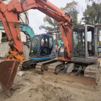 China Used Hitachi ZX75UR Mini Crawler Excavator with in Good Condition in Original JAPAN for sale
