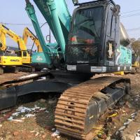 China Good Condition Used Kobelco SK350LC Excavator with Original Hydraulic Valve 196.9KW for sale