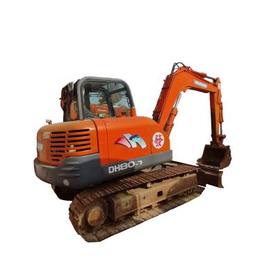 China Original Hydraulic Valve Doosan DH80-7 Excavator 8 Ton with 0.28m3 Bucket Capacity for sale