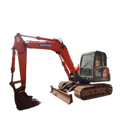 China Original Doosan Dh80-7 Dx75 Dx60 Dx55 Mini Excavator with 0.28m3 Bucket Capacity for sale