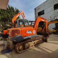 China Original Doosan Dh80-7 Dx75 Dx60 Dx55 Mini Excavator with 0.28m3 Bucket Capacity for sale