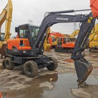 China Used Doosan Excavator Dx60w Super with High Slope Efficiency and Good Cab Sealing for sale