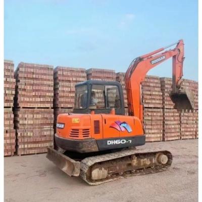 China Second-Hand Doosan DH60-7 Excavator from South Korea with Original Hydraulic Cylinder for sale