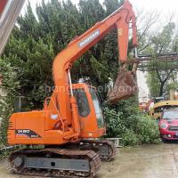 China Used Doosan DH80 8 Ton Excavator with Original Hydraulic Valve in Good Condition for sale