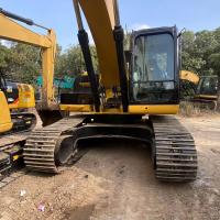 China 20 ton Caterpillar 320D 329 330d hydraulic tracked crawler excavator machine used cat 320dl excavators for sale