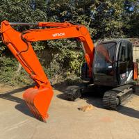 China 7Ton used HITACHI ZX70 excavator with small amount of working hours and good condition for sale