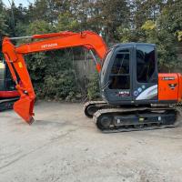 China 7Ton used HITACHI ZX70 excavator with small amount of working hours and good condition for sale