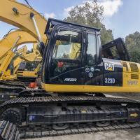 China Used 2024 Caterpillar CAT323D Excavator 23T CAT323 Excavators Bucket capacity 1.2M³ for sale