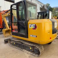 China Digging in good condition, sold at a cheap price,5 tons of mining type Caterpillar 305.5second-hand excavator Digging for sale