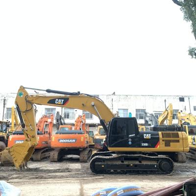 China High Power Secondhand CAT330d CAT326 CAT320 Excavator in Original Color and Excellent for sale