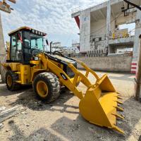 China Second Hand CAT420 Loader with Strong Power and Overall Soft Steel Design for sale
